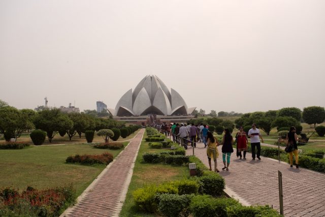 Lotus Temple in Delhi, India - Through My Lens