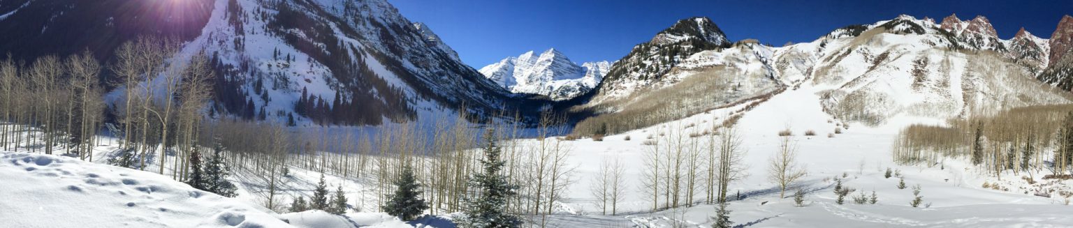 Maroon Bells in the Winter: Snowmobiling in Aspen, CO - Through My Lens