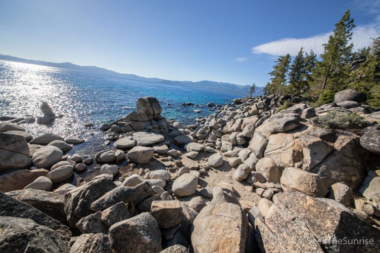 Chimney Beach in Lake Tahoe, Nevada - Through My Lens