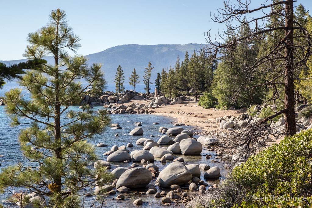 Chimney Beach in Lake Tahoe, Nevada - Through My Lens