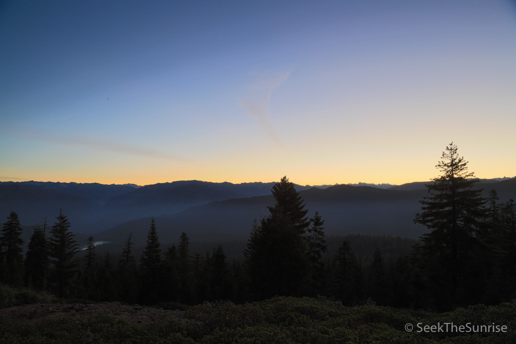 Panoramic Point in Kings Canyon National Park at Sunrise - Through My Lens
