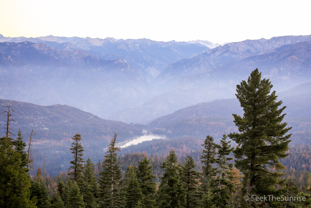 Panoramic Point in Kings Canyon National Park at Sunrise - Through My Lens