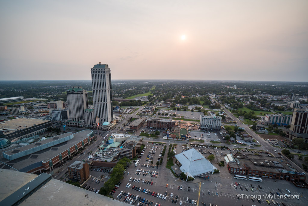 Skylon Tower on Canadian Side of Niagara Falls - Through My Lens